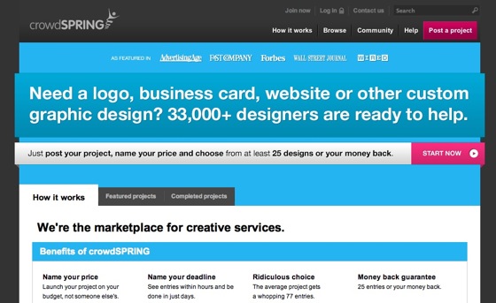 CrowdSPRING: boon for freelancers, bane for designers? | Bhatnaturally