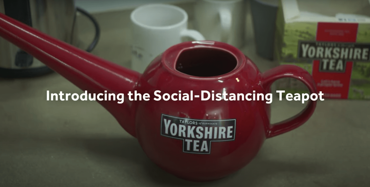 The Social Distancing Teapot, Mint Mobile and more: top creative ads of ...